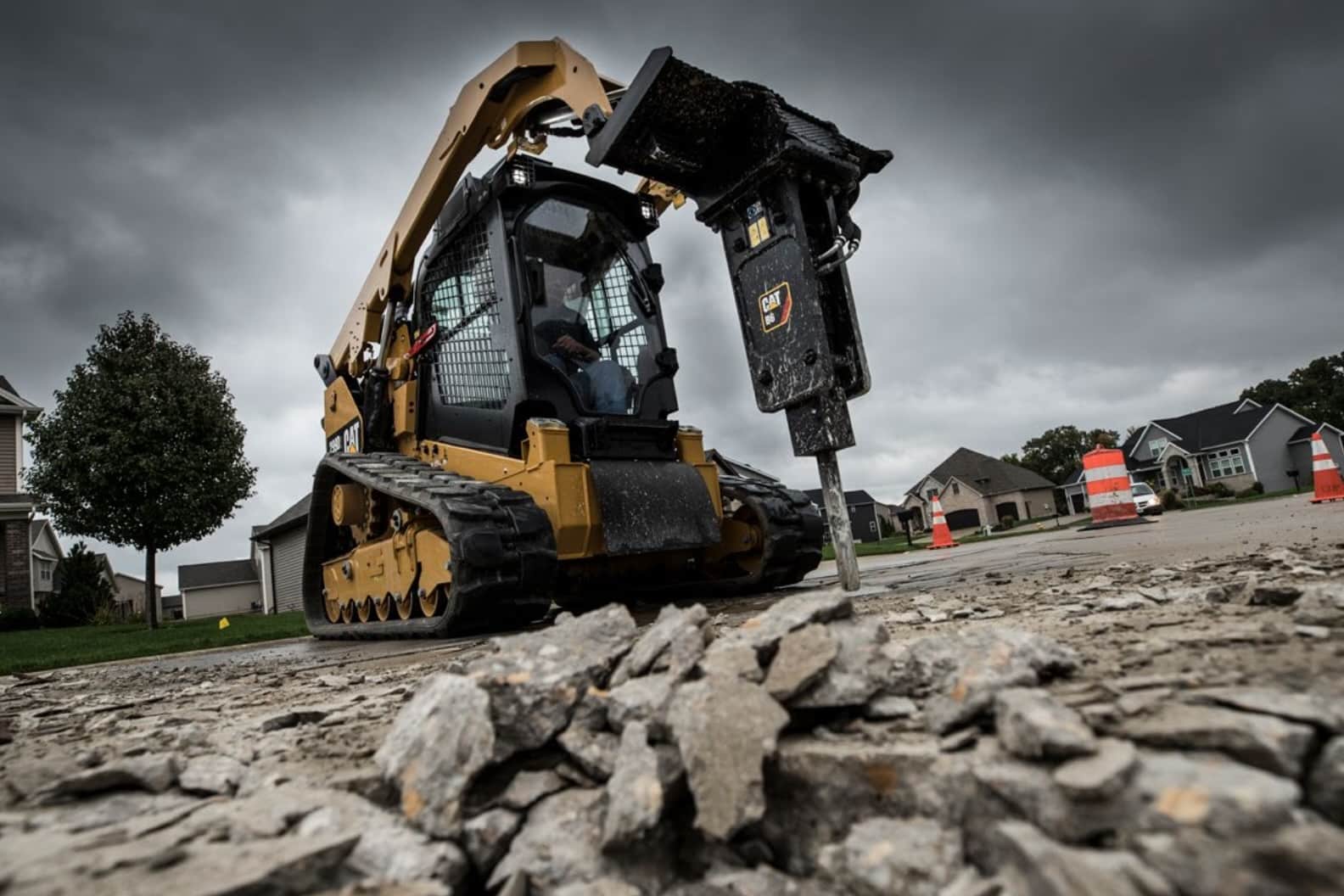 Caterpillar B Model Hammer - Landscape Contractor