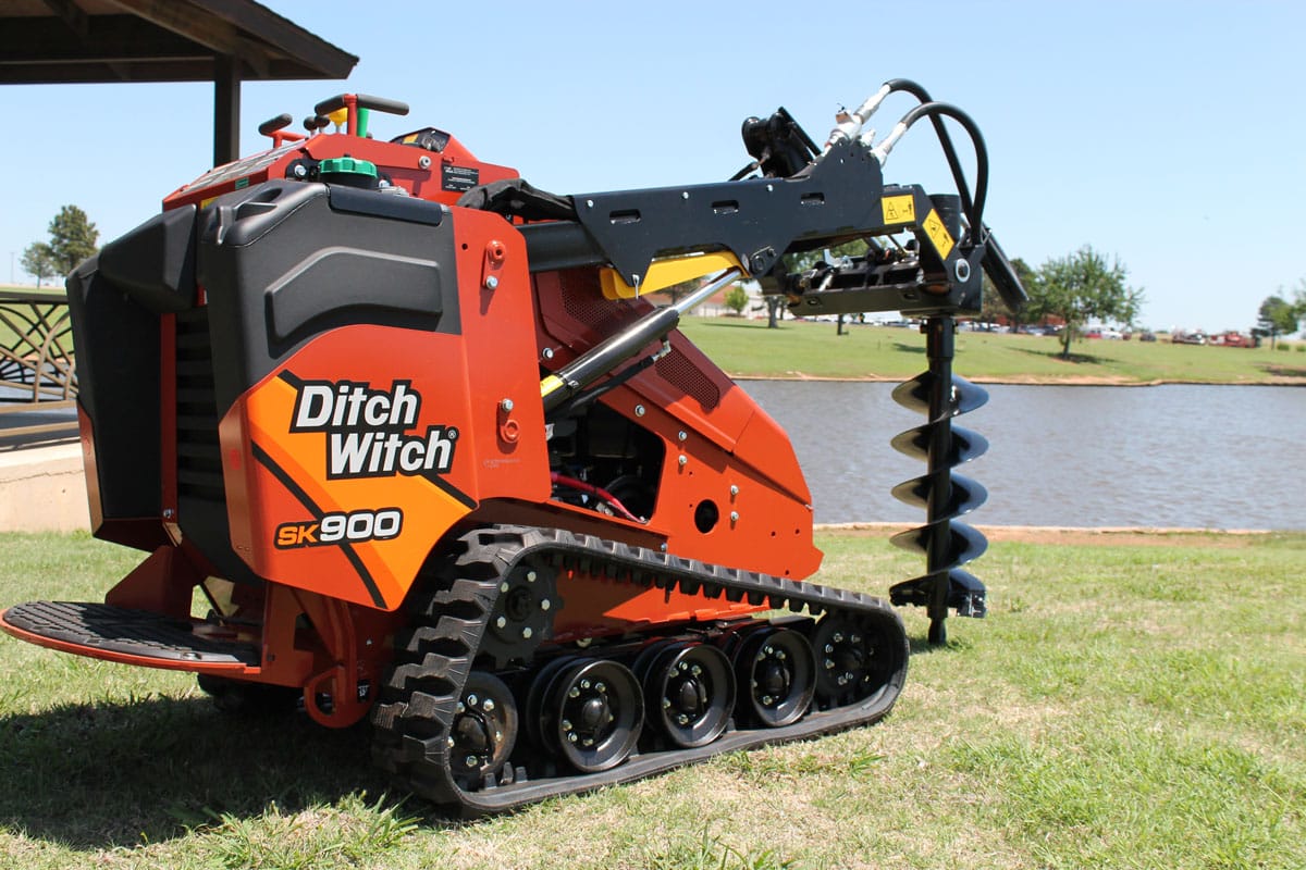 Ditch Witch SK900 mini skid steer - Landscape Contractor