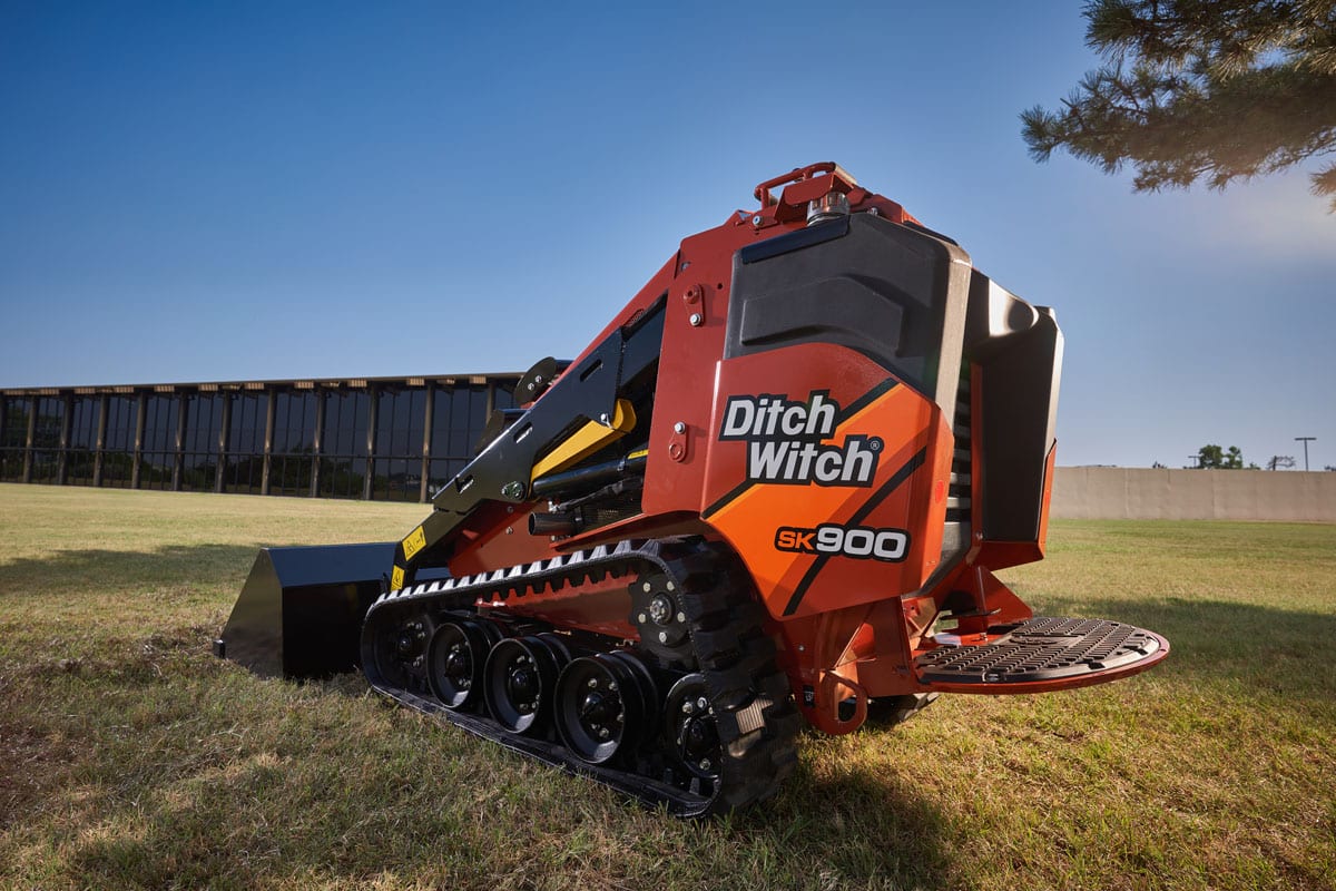 Ditch Witch SK900 mini skid steer - Landscape Contractor
