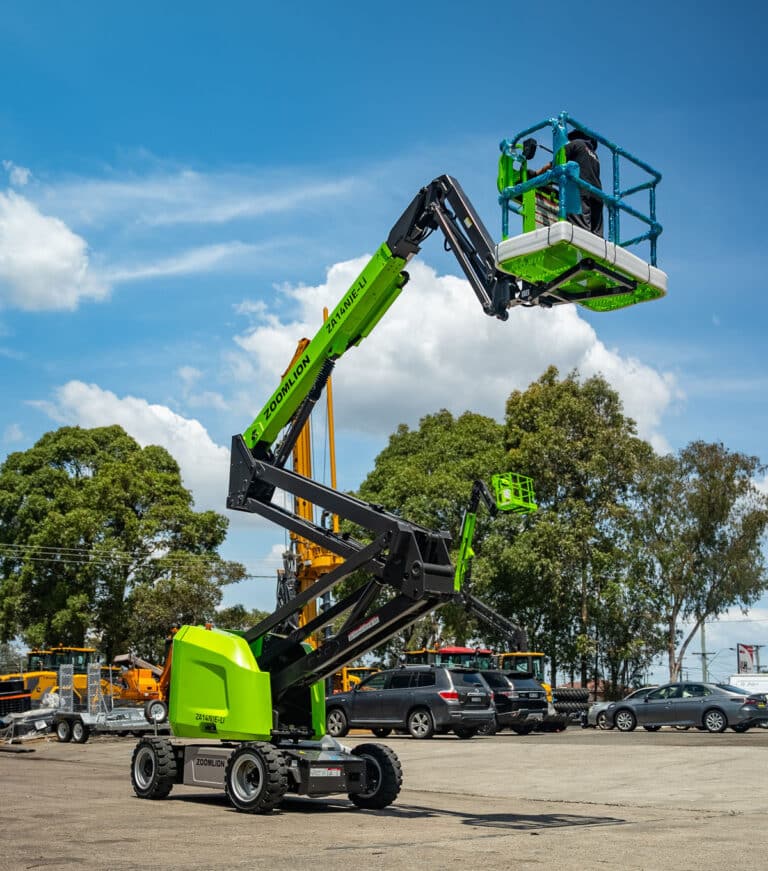 Zoomlion ZA14NJELI and ZS1012ACLI scissor lift - Landscape Contractor