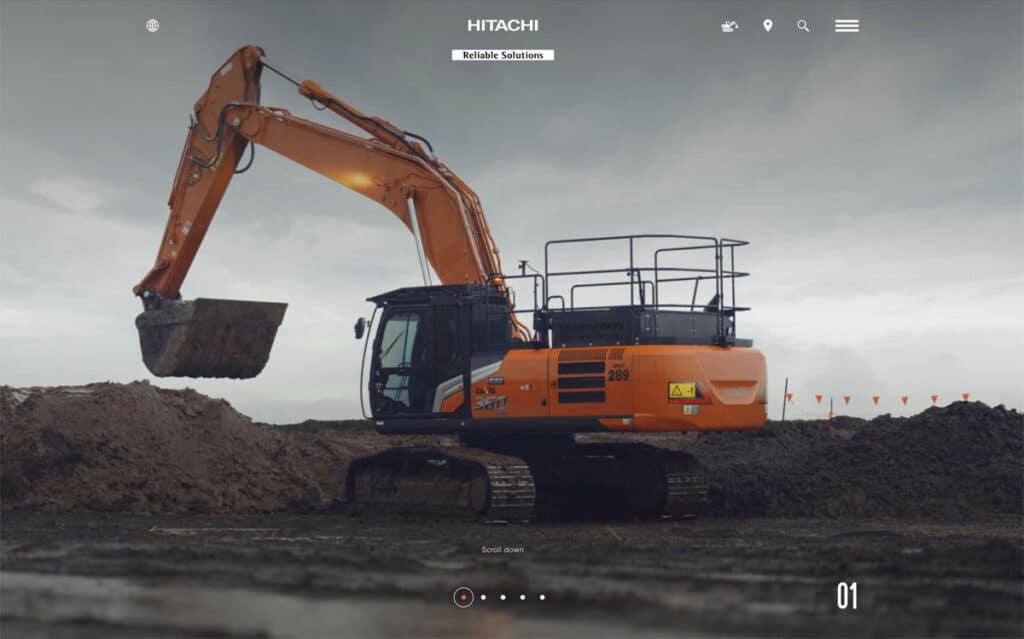 Hitachi ZW80-5B wheel loaders - Landscape Contractor