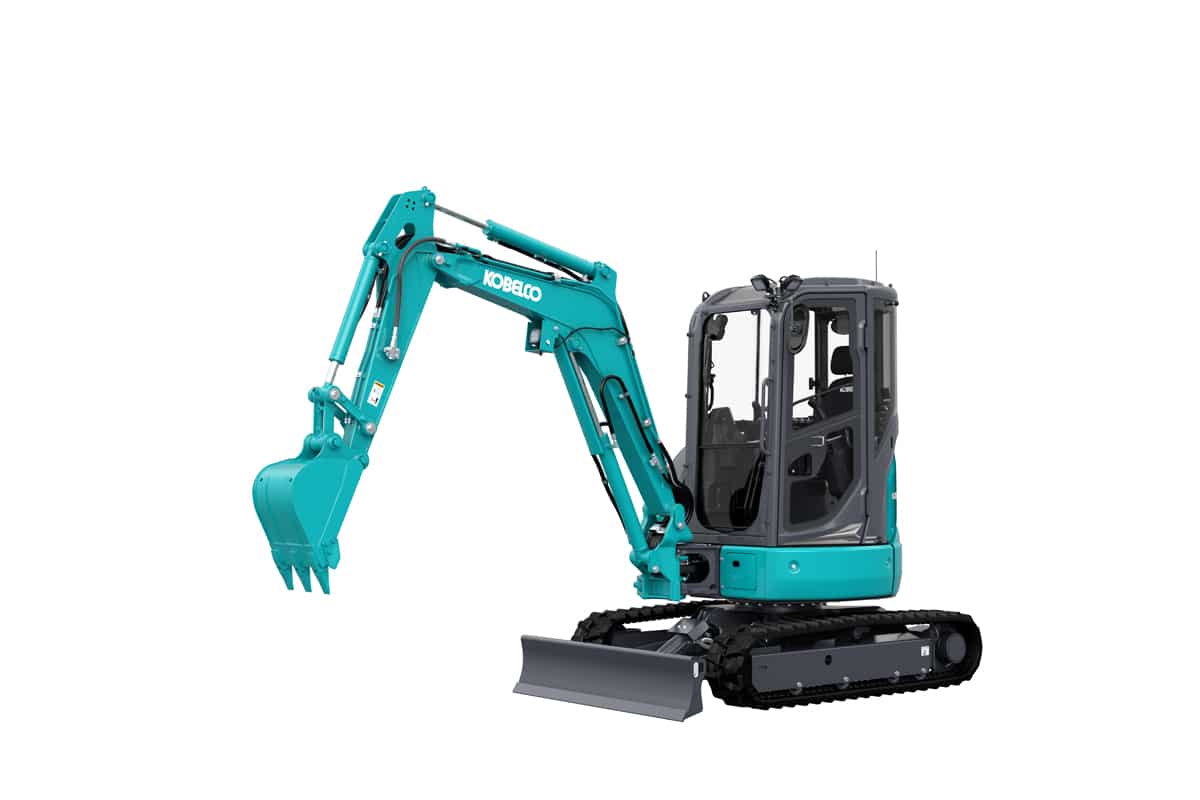 Series 7 Kobelco mini excavator range - Landscape Contractor