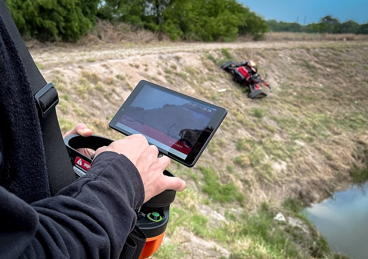 Robotic mower advantage from Colbrook - Landscape Contractor